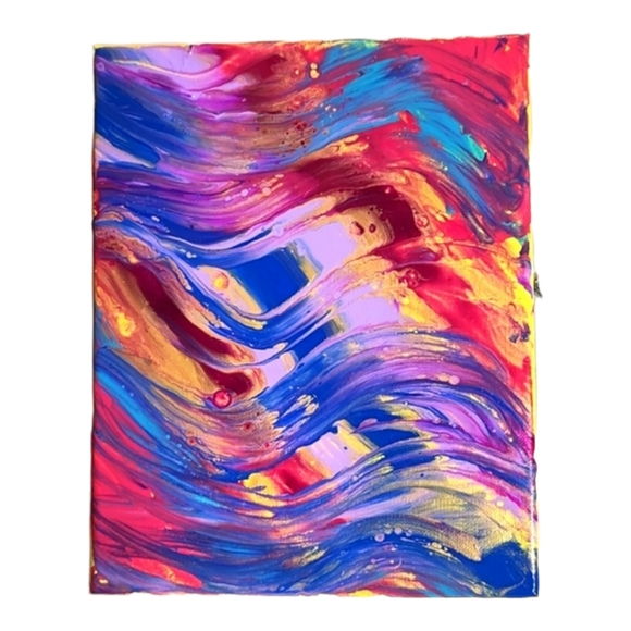 Rockin Colors | Art | Neworiginalacrylic Painting | Poshmark